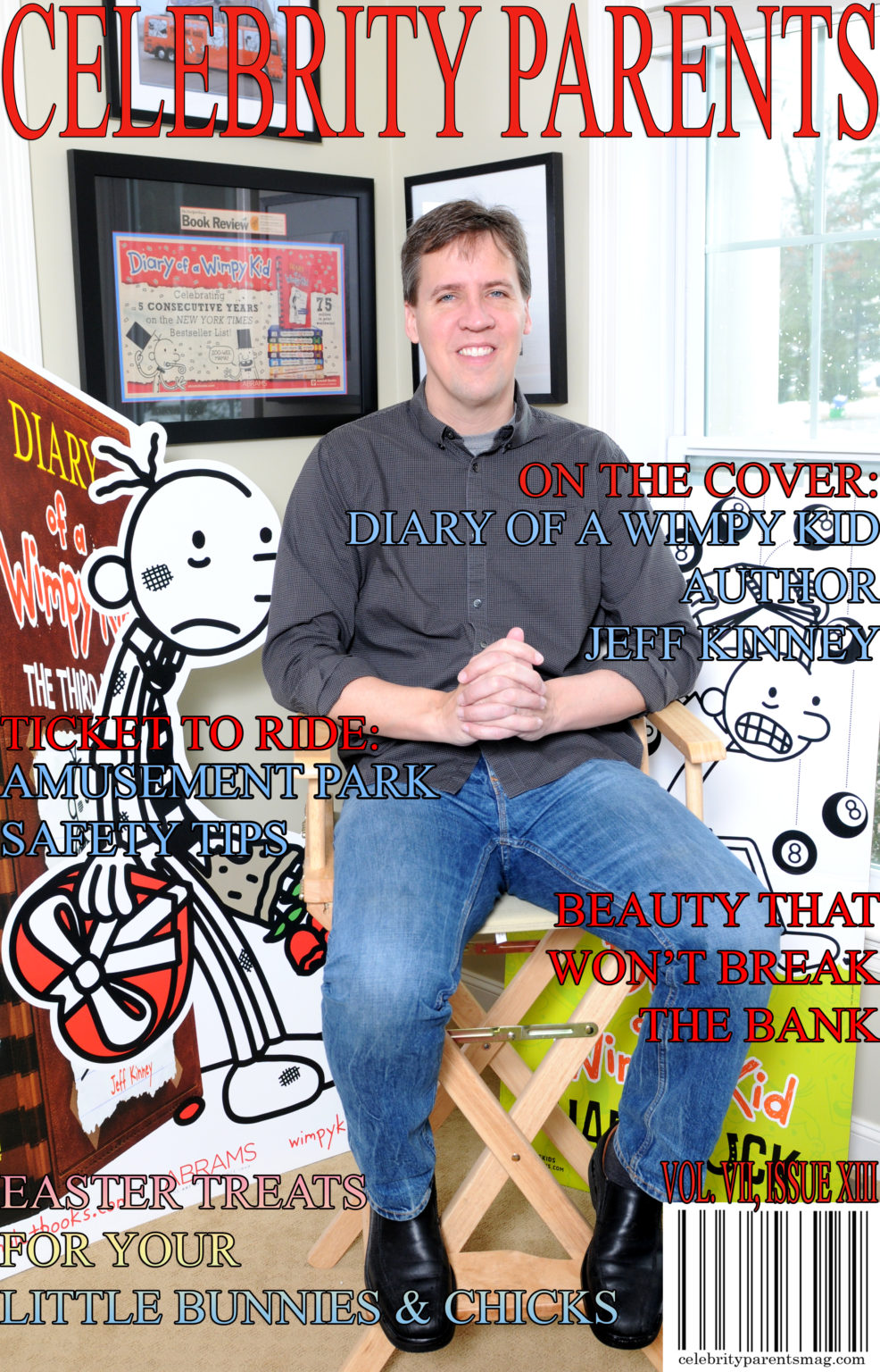 Celebrity Parents Magazine: Jeff Kinney Issue - Celebrity Parents Magazine