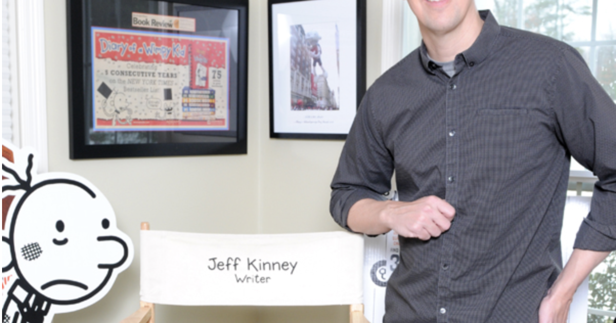 Diary of a Wimpy Kid Author Jeff Kinney Is Writing A Fun Next Chapter ...