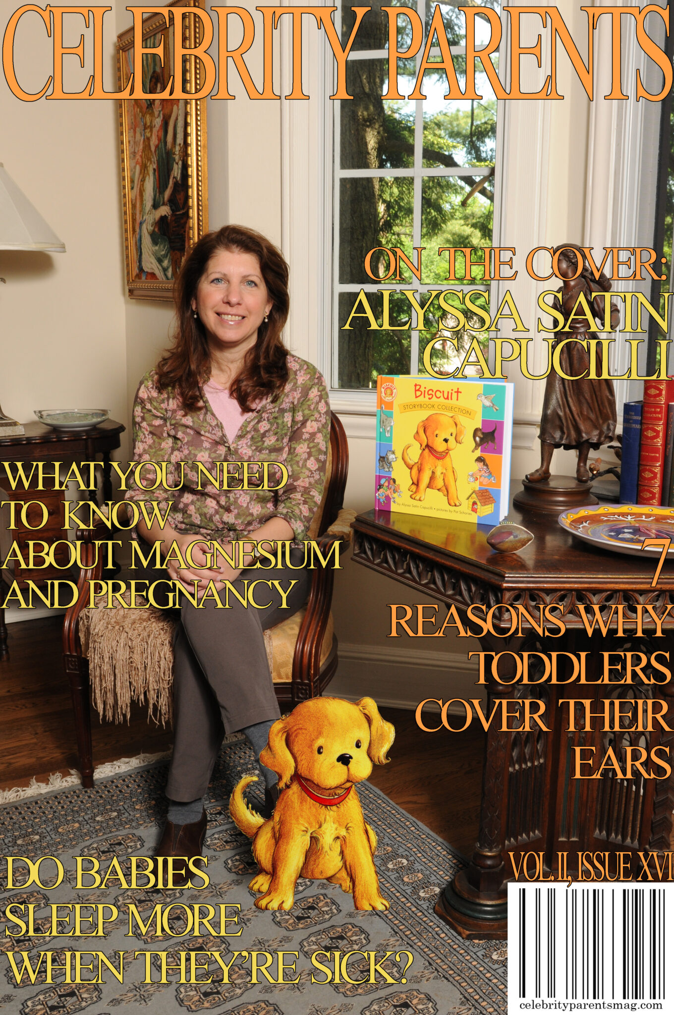 Celebrity Parents Magazine: Alyssa Satin Capucilli Issue - Celebrity ...